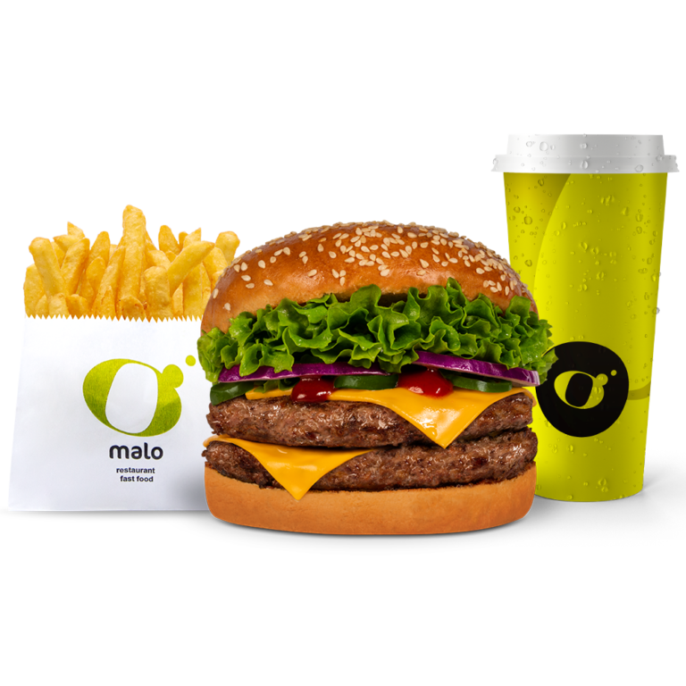 Menu Malo Burger Spicy - Omalo